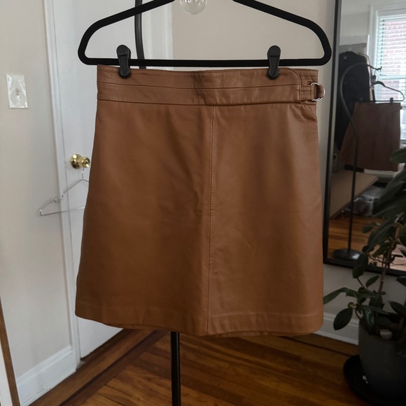 French Connection | Skirts | French Connection Sheepskin Leather Skirt ...